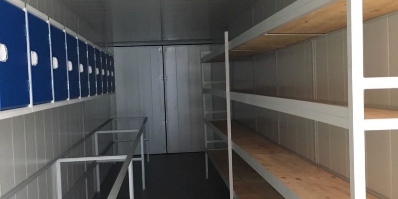 Red Bull Workshop container